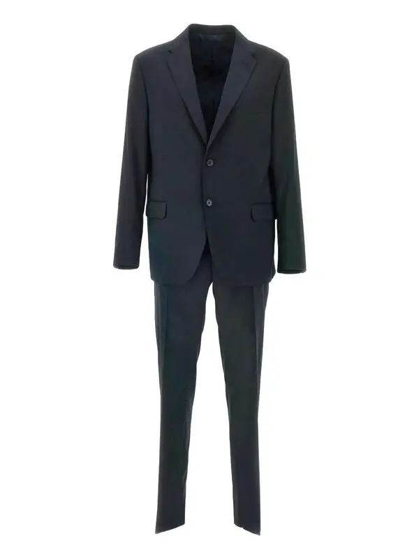 MARCHESANI Narrow Lapel Two-piece Suit - Blue