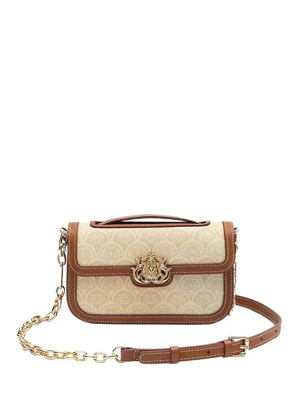 ISLA Sirena Canvas Shoulder Bag - Neutrals