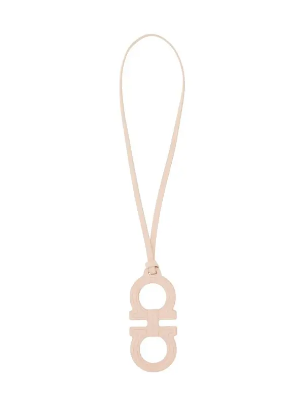 FERRAGAMO Double Gancini Charm - Pink