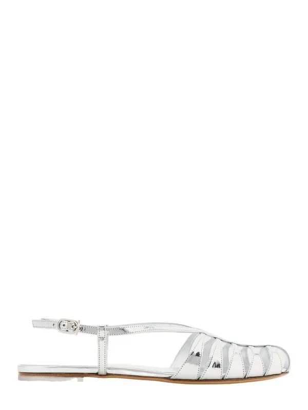 FERRAGAMO Cage Sandal - Silver