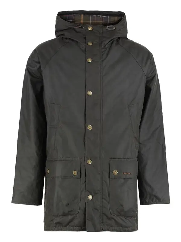 Barbour Bedale Waterproof Cotton Parka - Green