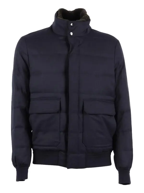 MONTECORE Short Duvet Jacket - Blue