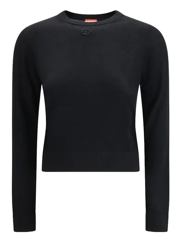 Diesel Fine Knit Sweater - Black