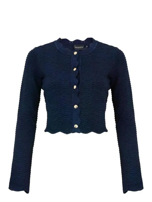 Retrofete Dallys Cardigan - Blue