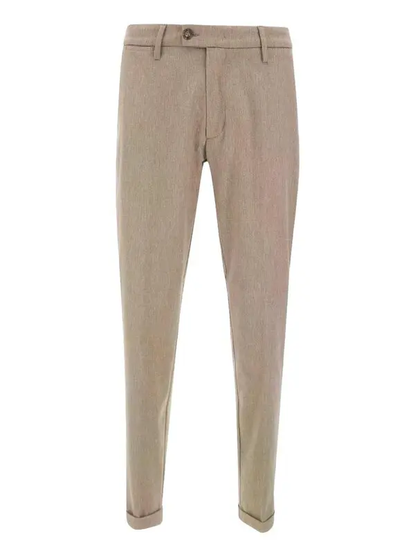 RE-HASH Turn-up Trousers - Neutrals