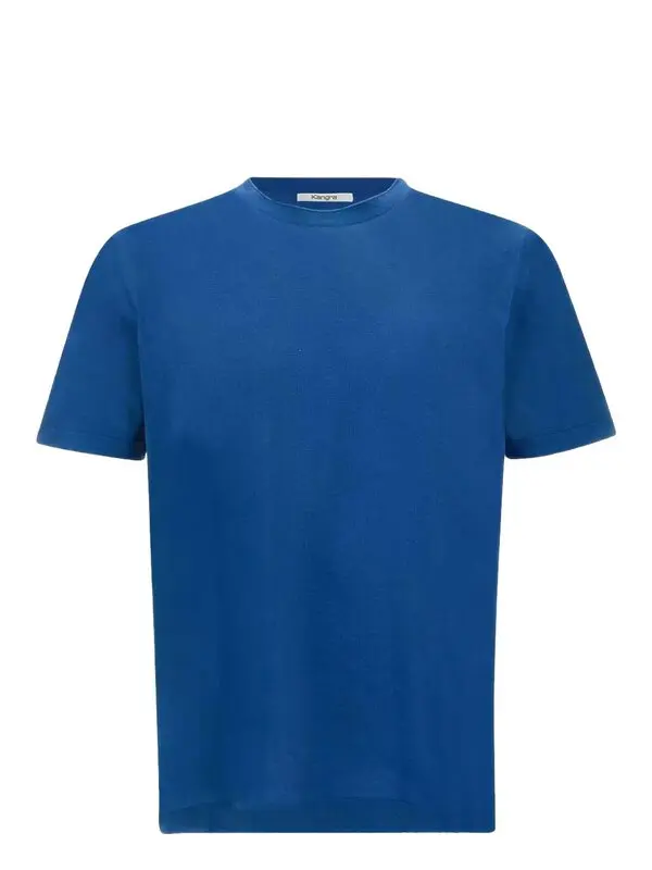 KANGRA Crew-neck Short-sleeve T-shirt - Blue
