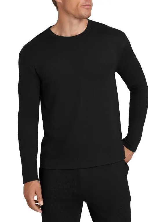 Tommy John Long Sleeve Crewneck Shirt - Black