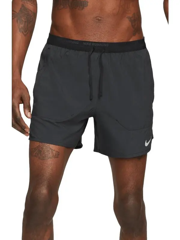 Nike Dri-fit Stride 5-inch Running Shorts - Black/black