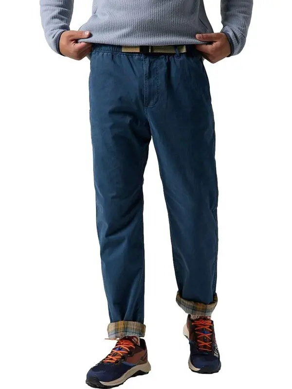 BACKCOUNTRY Venture Daily Flannel Lined Pant - Midnight Blue