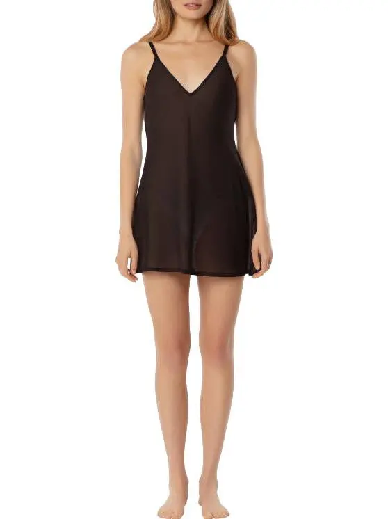 Helen Jon V-neck Slip - Black