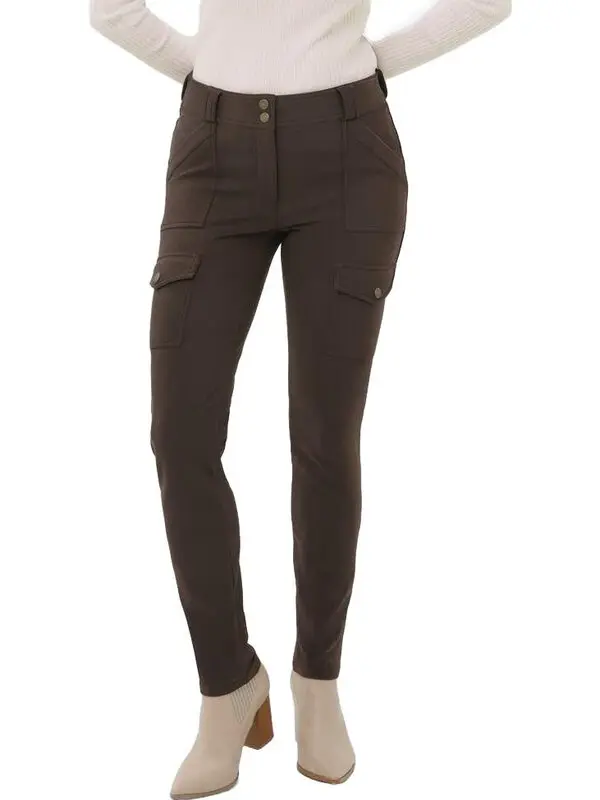 Anatomie Fleece-lined Travel Pant - Espresso
