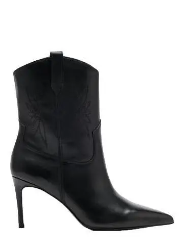 MARC NOLAN Jolene Stiletto Ankle Boots - Black