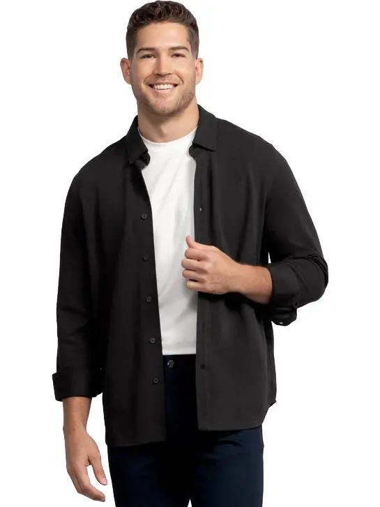 JACK ARCHER Legacy Button Down - True Black