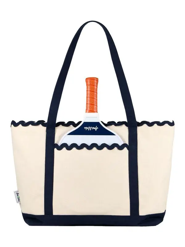 AME & LULU Court To Coast Tote - Navy
