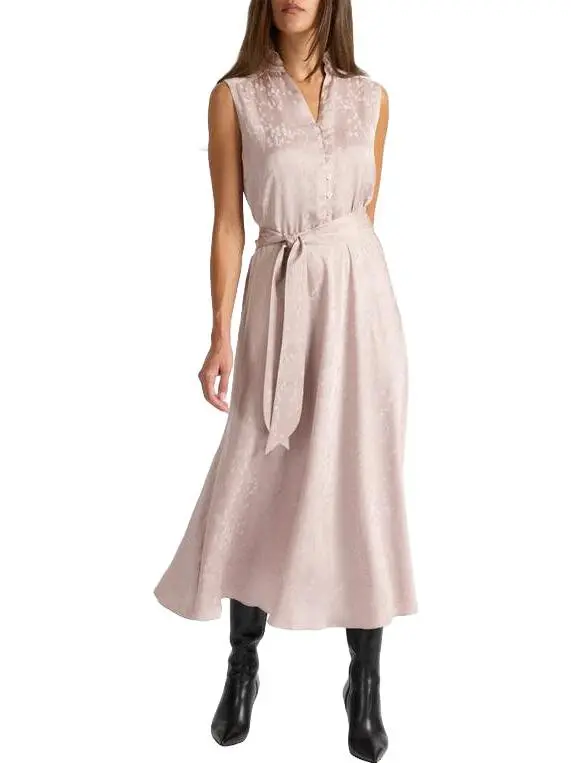 Santorelli Nirva Sleeveless Midi Dress - Lilac Shadow