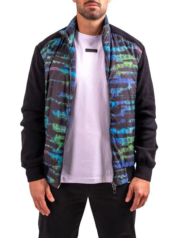 MACEOO Iconstreak Bomber Jacket - Black