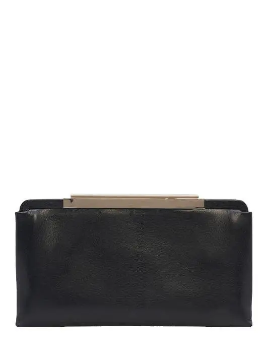 TOM FORD Grained Leather Clutch - 1n001 Black