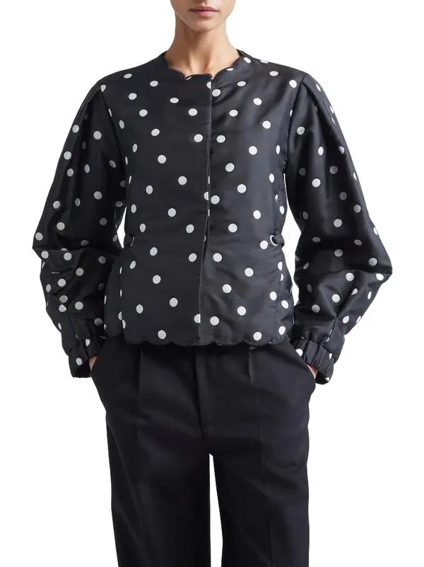 Stine Goya Polka Dot Jacket - Quilted Dots