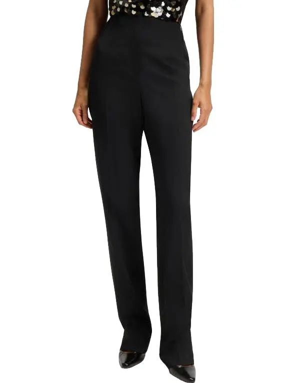 BOSS Tanjana Slim-fit Trousers - Black