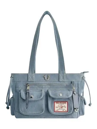 True Religion Multi-pocket Tote - Denim