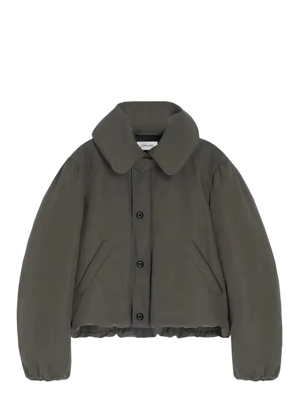 LEMAIRE Short Puffer Blouson - Brown