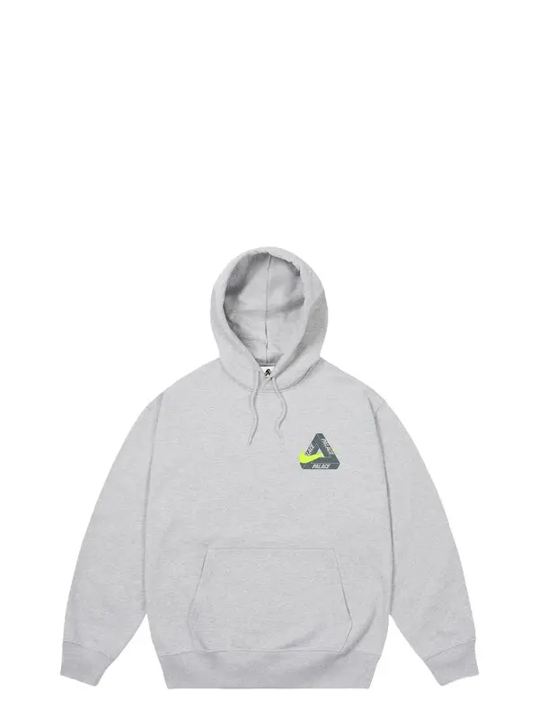 PALACE X Nike Tri Swoosh Hood - Grey