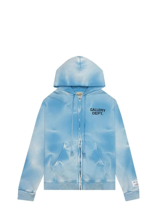 GALLERY DEPT. Zip Up Hoodie - Blue