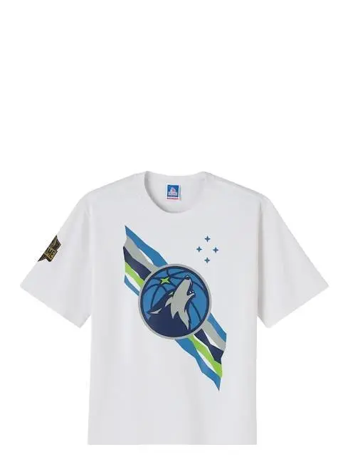 OVO Nba Minnesota Timberwolves T-shirt - White