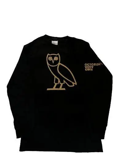OVO Owl Nothing Was The Same Tour Long Sleeve T-shirt - Black