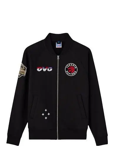 OVO Nba Toronto Raptors Fleece Jacket - Black