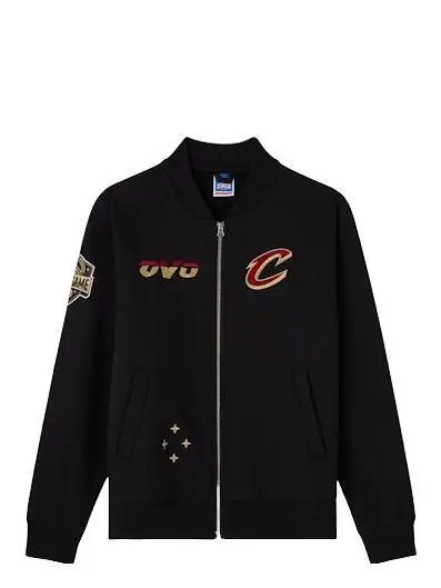 OVO Nba Cleveland Cavaliers Fleece Jacket - Black