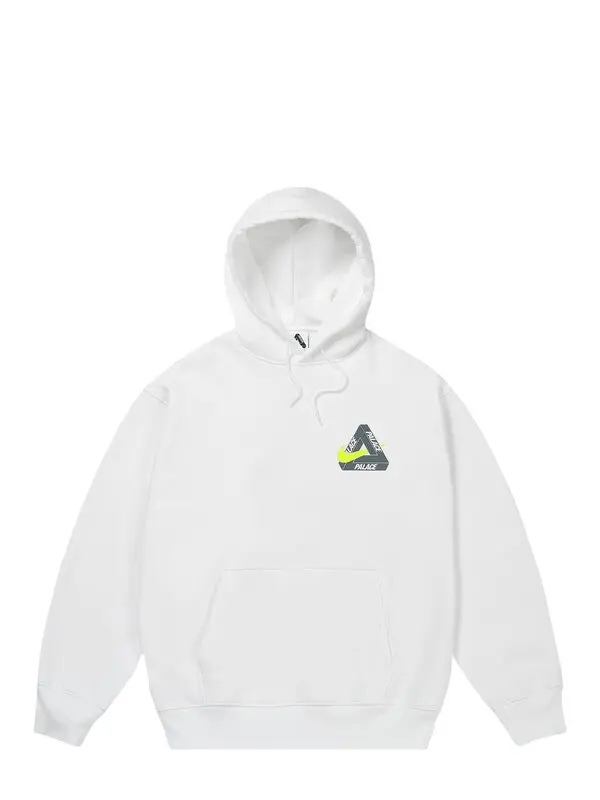 PALACE X Nike Tri Swoosh Hoodie - White