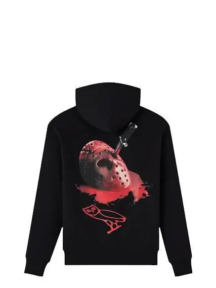 OVO X Friday The 13th Mask Hoodie - Black