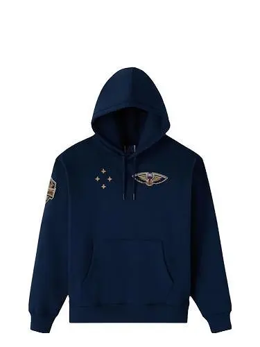 OVO X Nba New Orleans Pelicans Hoodie - Navy Blue