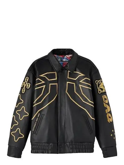 OVO Nba One Game International Varsity Jacket - Black