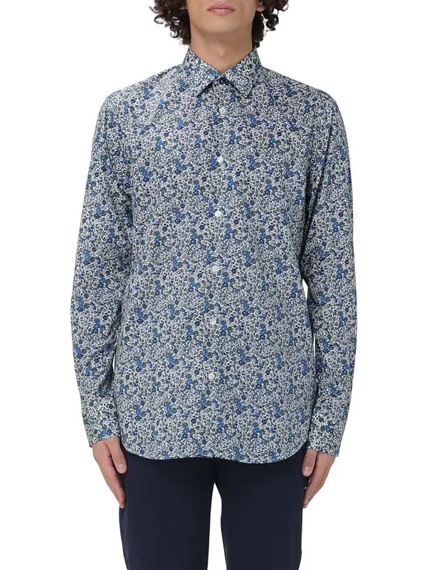Paul Smith Shirt - Gnawed Blue