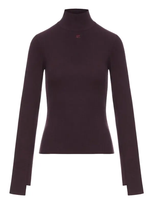COURREGES Sweater - Burgundy