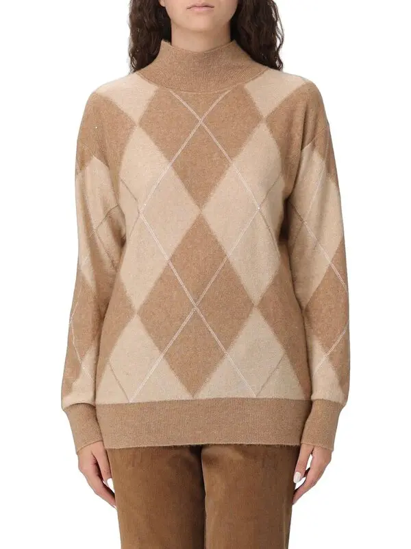 Lorena Antoniazzi Pullover Sweater - Brown