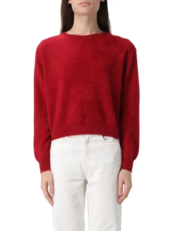 Guest In Residence Pullover Sweater - Red