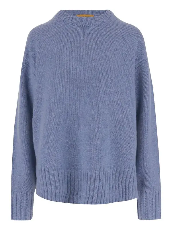 Guest In Residence Sweater - Gnawed Blue