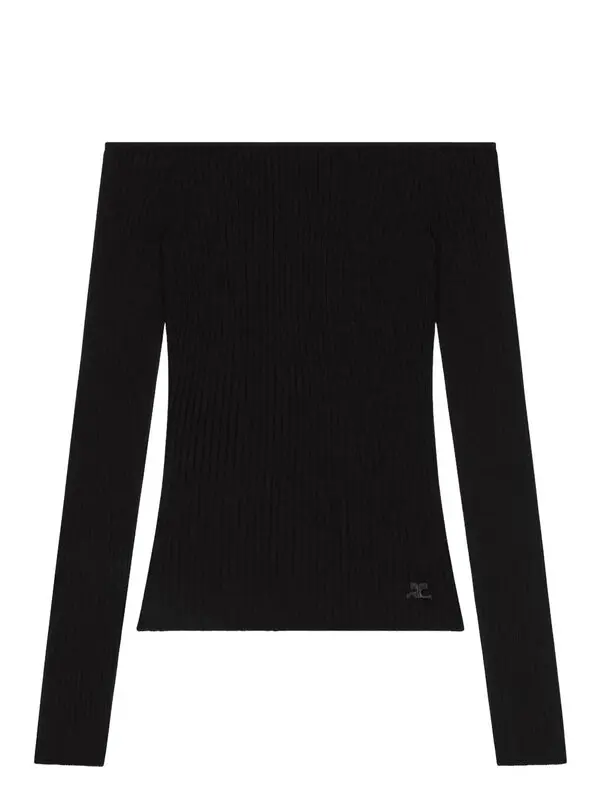 COURREGES Top - Black