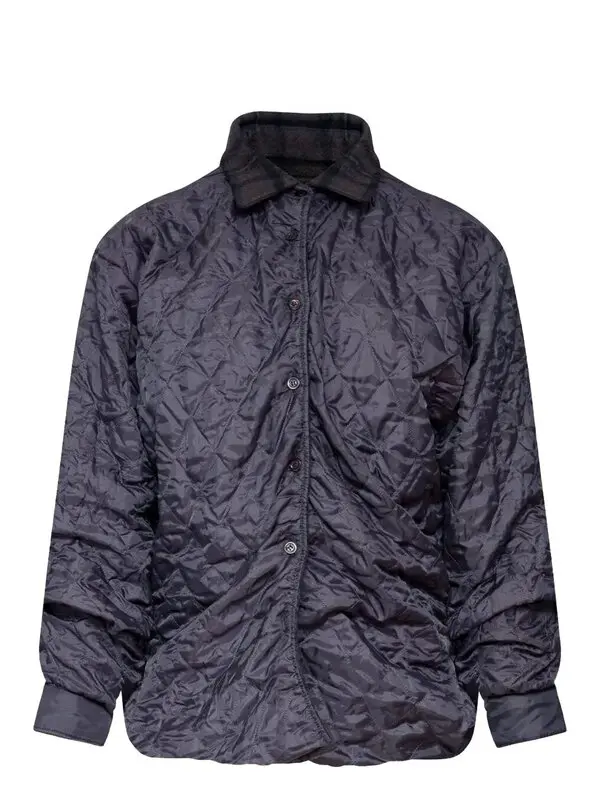 MAISON MARGIELA Quilted Jacket - Charcoal