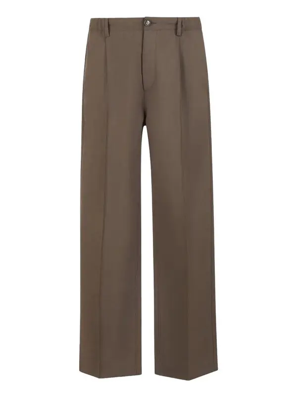 Marni Wide Leg Trousers - Brown