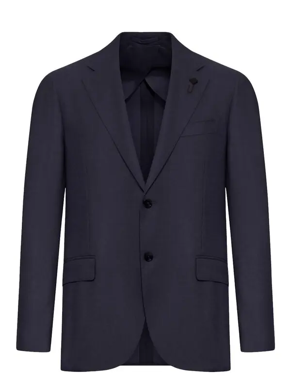 LARDINI Tailored Jacket - Blue