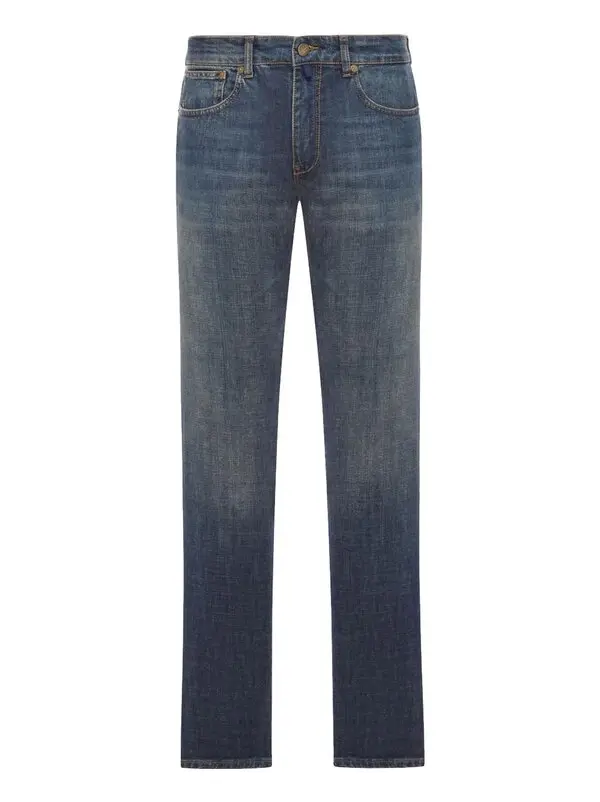 Incotex Straight Leg Jeans - Blue