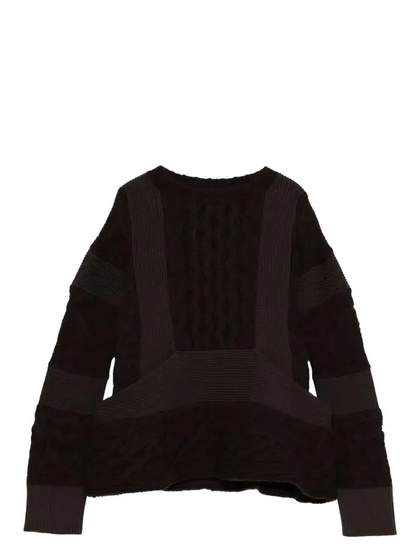Sacai Sweater - Brown