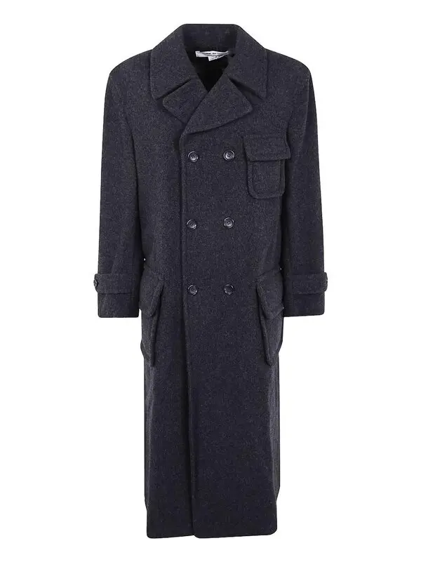 Comme Des Garçons Tailored Coat - Grey