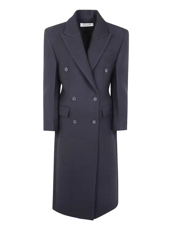 RÓHE Tailored Coat - Black