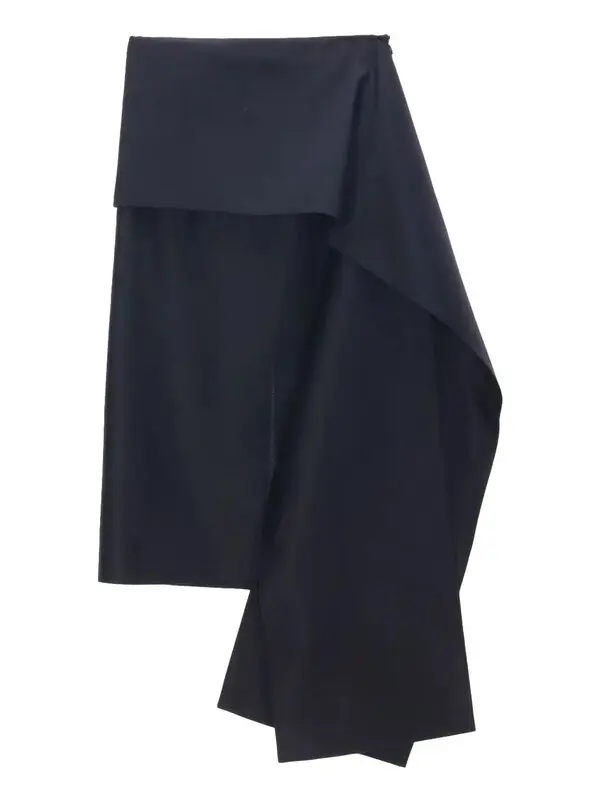 Carven Asymmetrical Skirt - Black