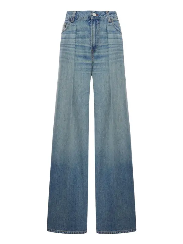 HAIKURE Wide Leg Jeans - Denim